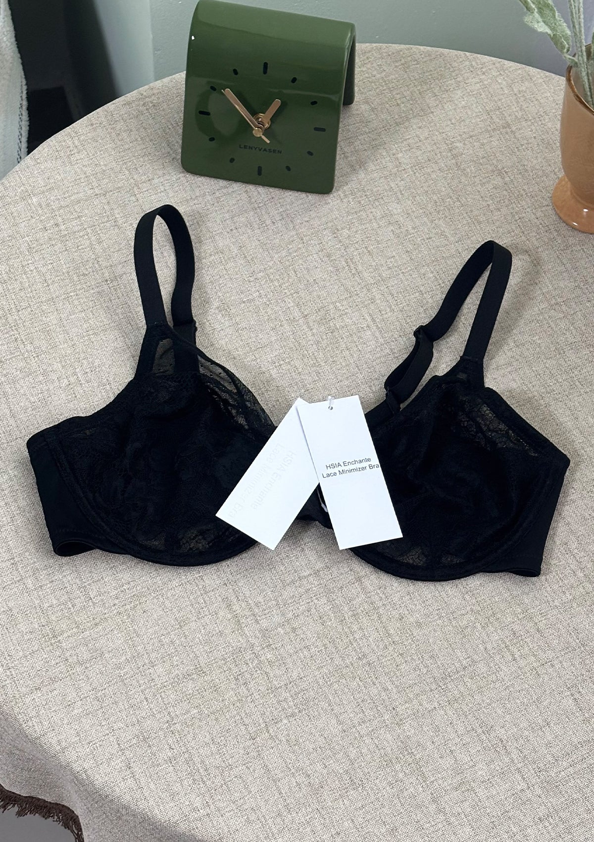 Enchante Bra Lacy Bra: Comfy Sheer Lace Bra with Lift – HSIA