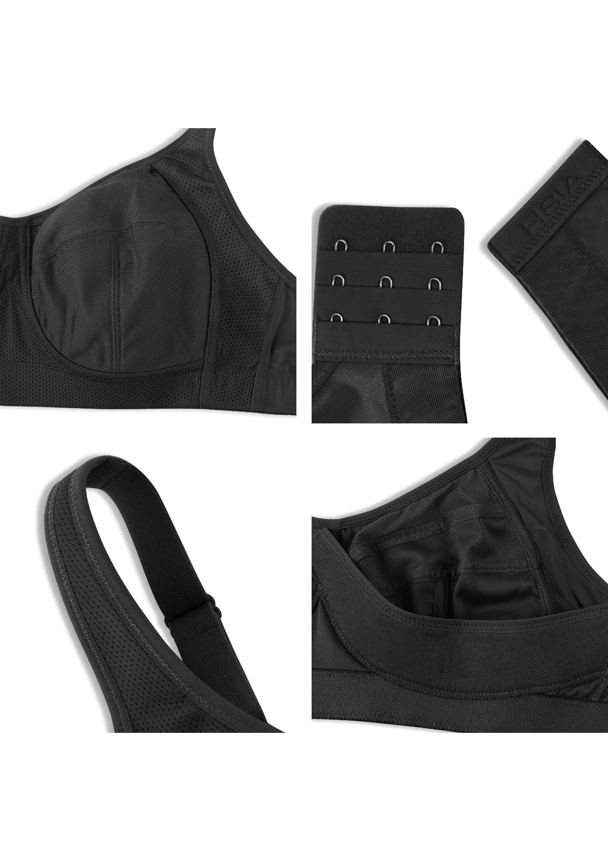 AiryComfort Full Coverage Unpadded WireFree Minimizer Bra – HSIA