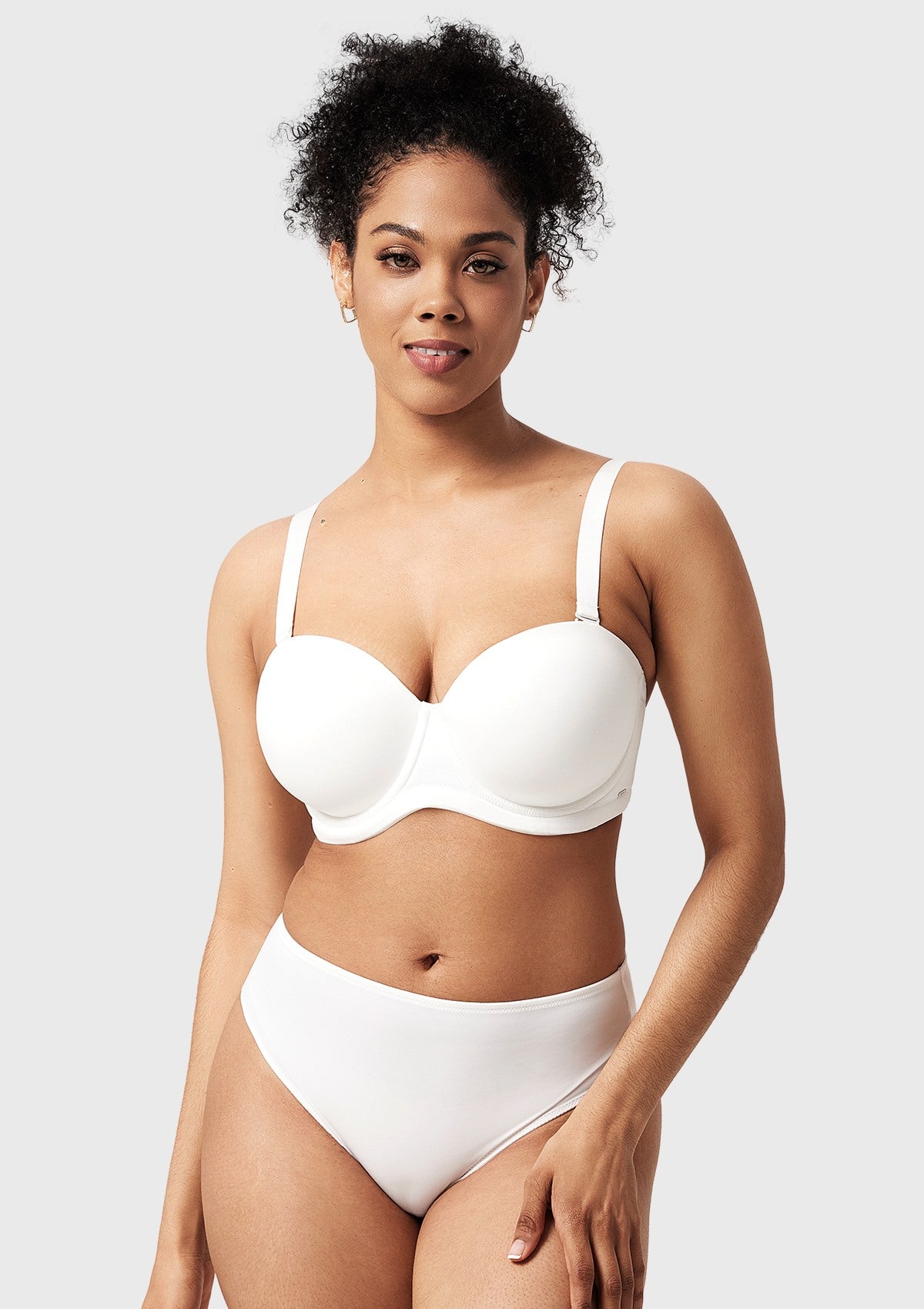 Classic Comfort Multiway Lightly Padded Underwire Strapless Bra – HSIA