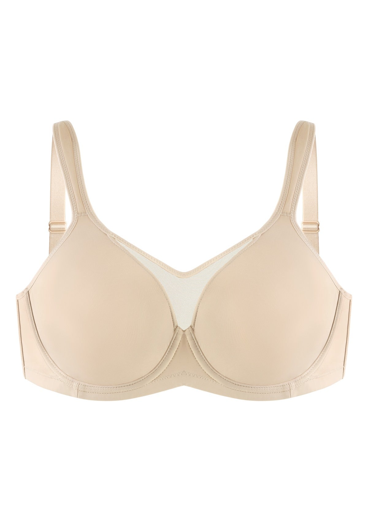 CoolComfort Smoothing Unlined Underwire Minimizer Bra – HSIA