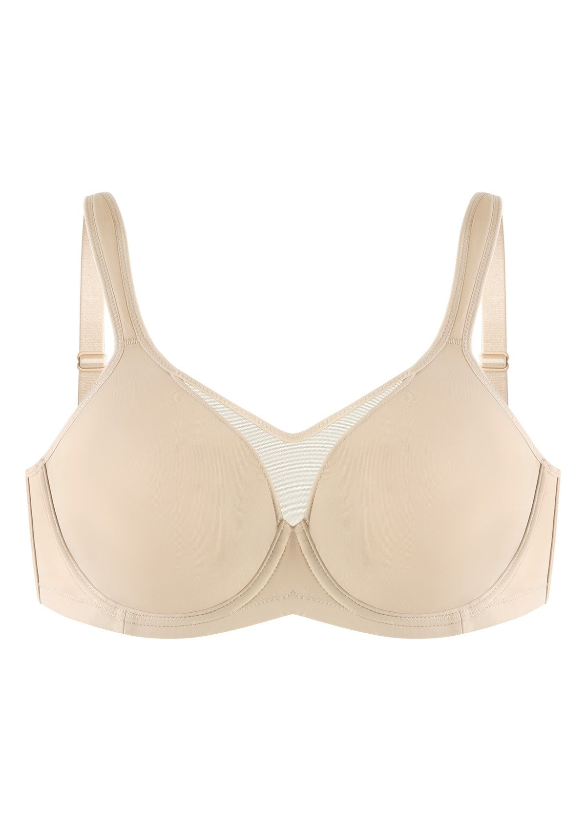 CoolComfort Smoothing Unlined Minimizer Underwire Bra – HSIA