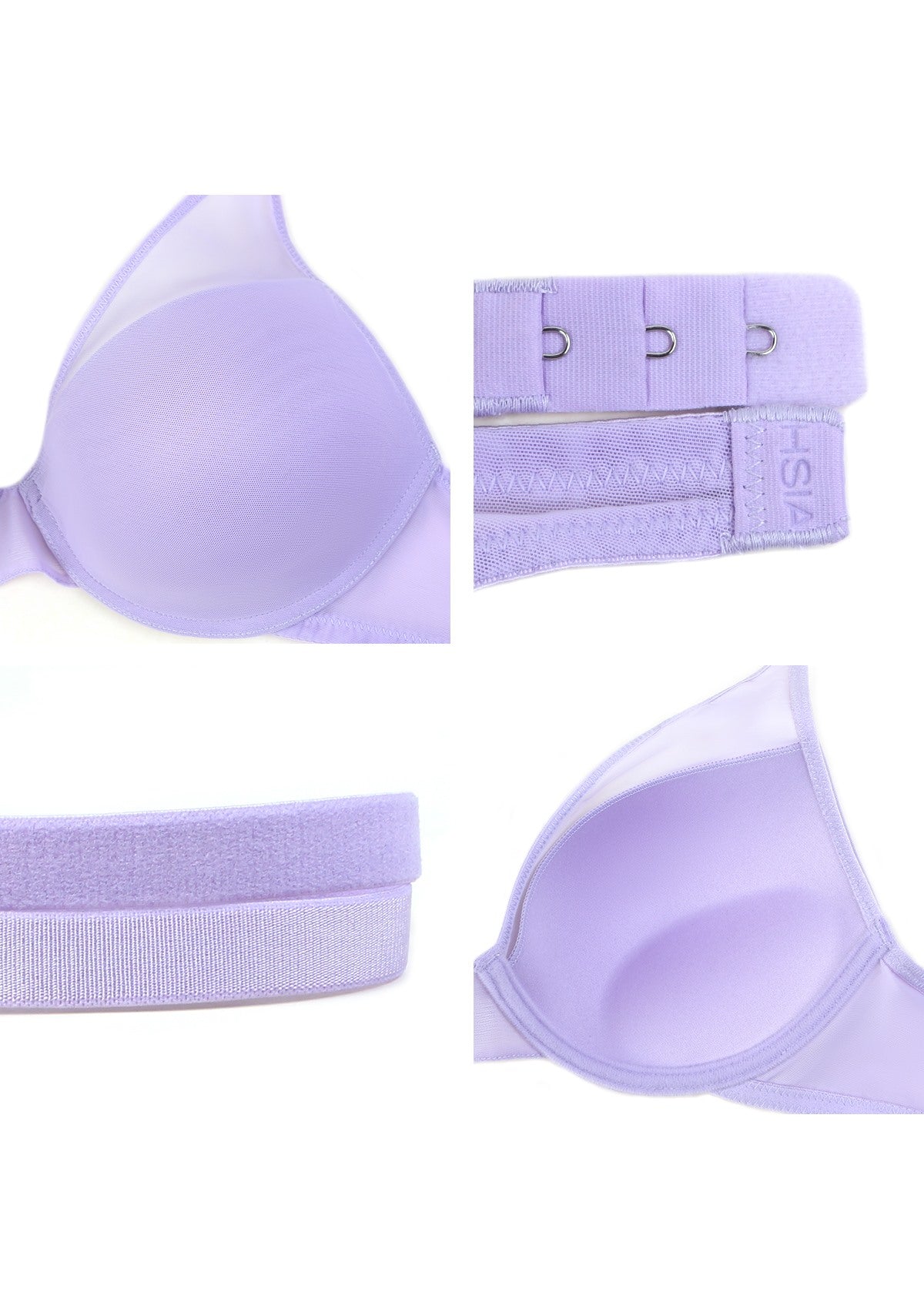 Deep V Plunge Mesh T-shirt Push-Up Bra – HSIA