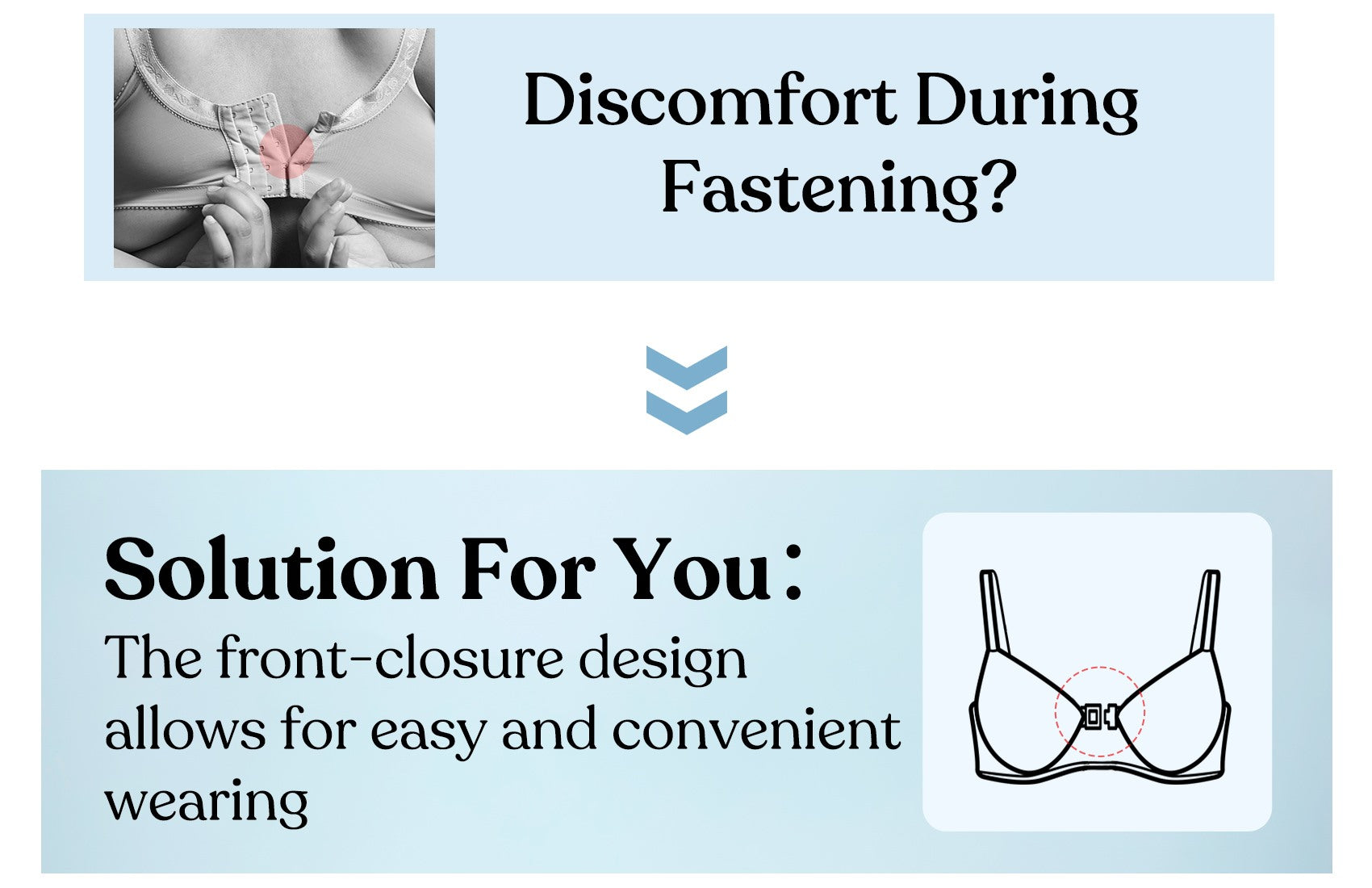 Front-close bra – HSIA