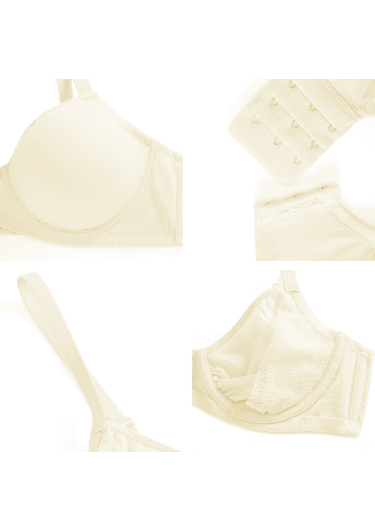 HSIA Marquita Lightweight Comfort Unlined Soft Mesh Underwire Bra