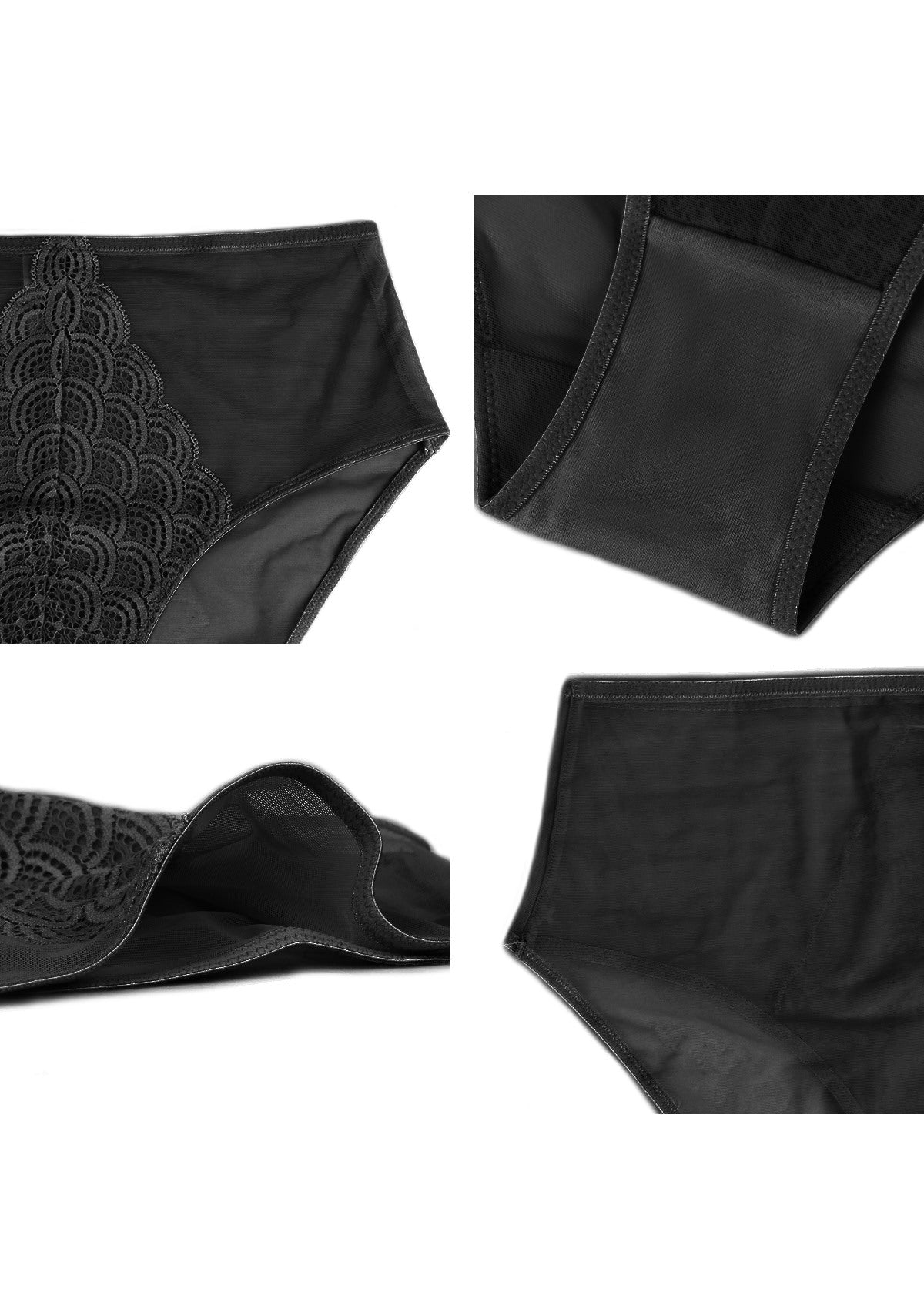 Hsia Spring Romance High Rise Floral Lacy Panty Comfort In Style