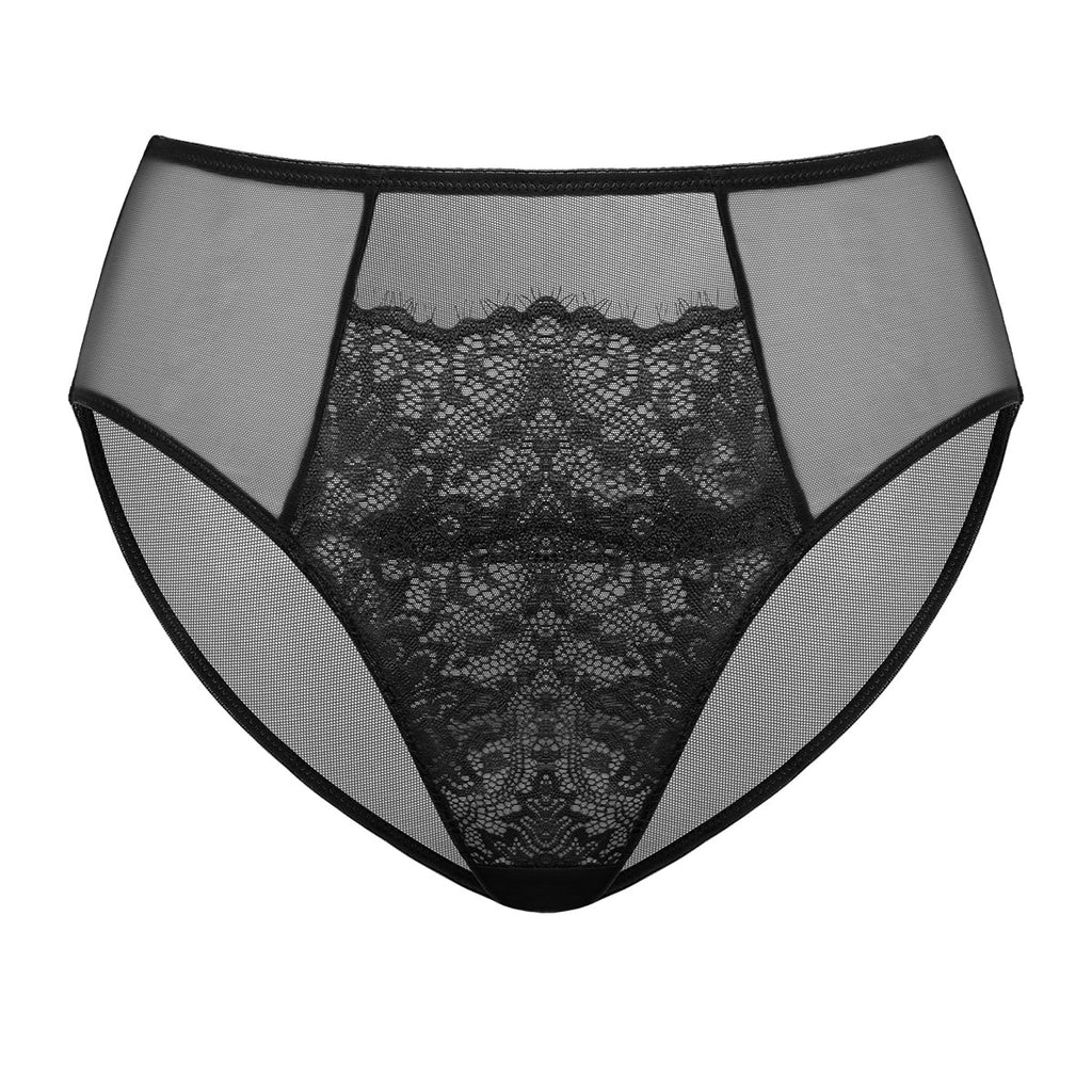 HSIA Spring Romance High-Rise Floral Lacy Panty-Comfort in Style