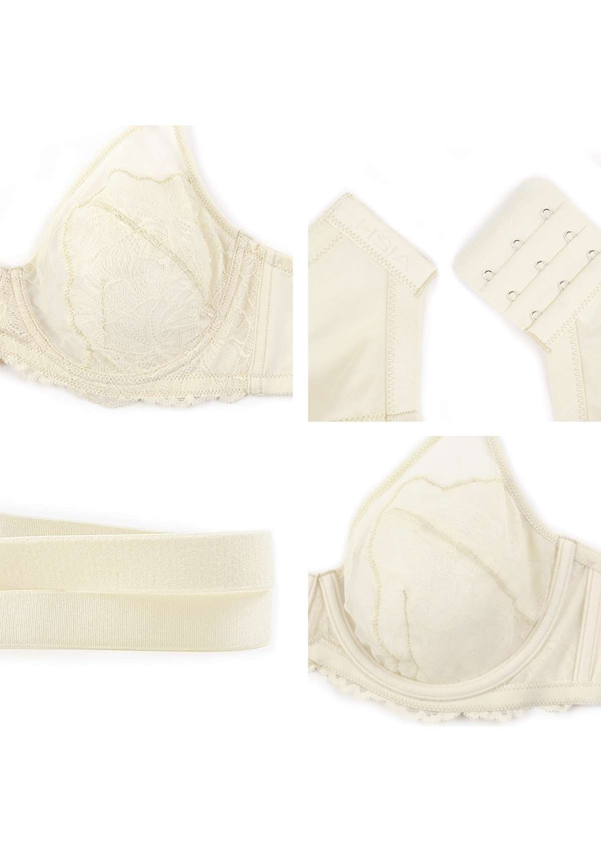 HSIA Blossom Full Coverage Side Support Bra: Designed for Heavy Busts