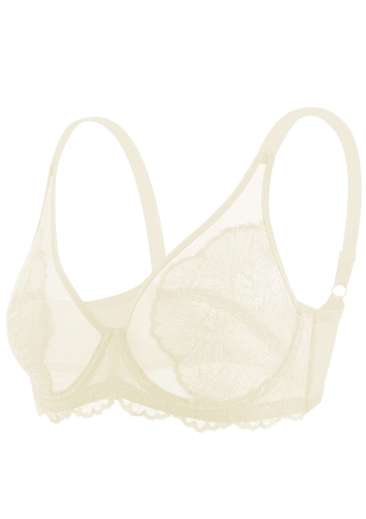 HSIA Blossom Full Coverage Side Support Bra: Designed for Heavy Busts