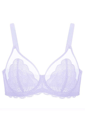 HSIA Mermaid Scales Beautiful Bra: Fitted Soft Cup Bra